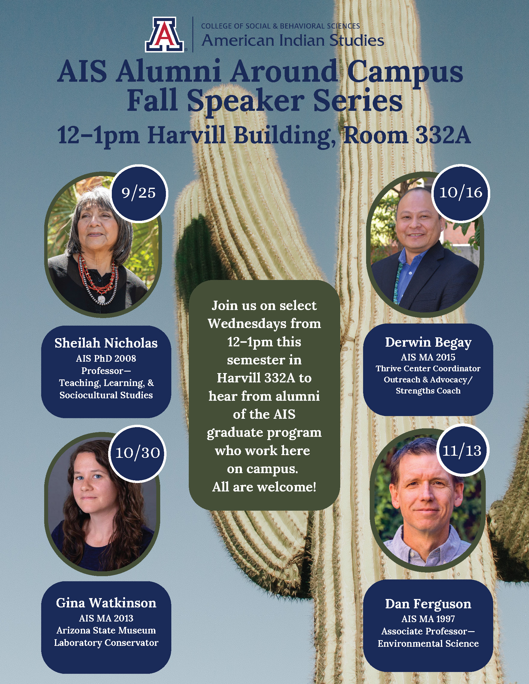 Gina Watkinson - AIS Alumni Around Campus Fall Speaker Series | SBS ...